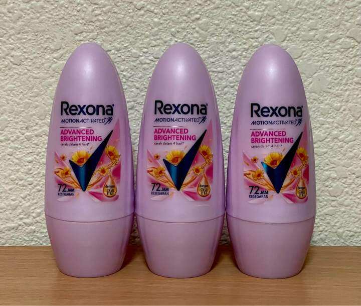 Rexona Advanced Brightening Antiperspirant Deodorant 45ml Imported from ...