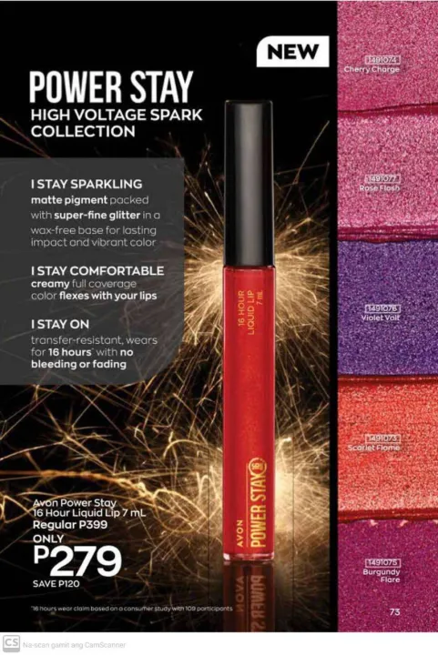 AVON POWERSTAY 16 HOUR LIQUID LIP 7 ml | Lazada PH