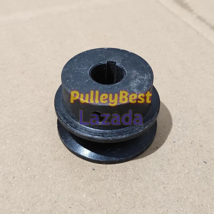 Pulley pully A1 - 2 inch lubang as 14 17 19 20 22 24 mm puli besi cor ...
