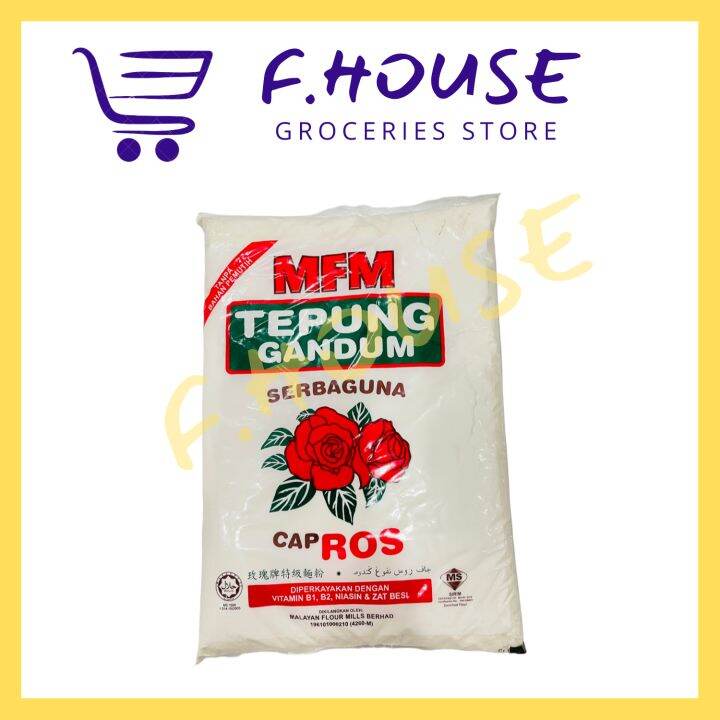 Tepung Gandum Cap Ros (850g) | Lazada