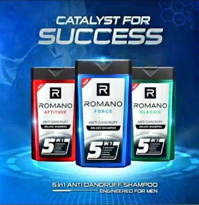 ROMANO deluxe shampoo 170ml | Lazada Indonesia