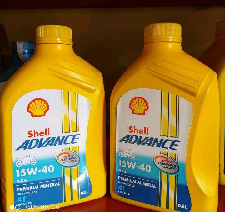 Shell Advance 4T Ax5 0.8L CKD | Lazada Indonesia
