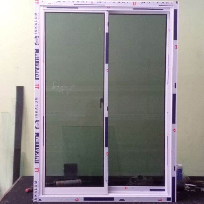 jendela aluminium sliding ukuran 100×140 | Lazada Indonesia