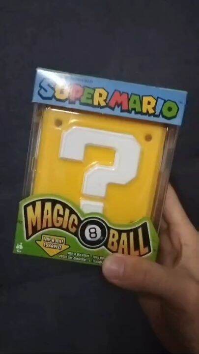 MAGIC 8 BALL SUPER MARIO ลิขสิทธิ์แท้ ลูกบอกเสี่ยงทาย เขย่าแล้วคุณจะได้ ...