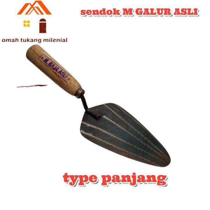 sendok semen M BAJA ASLI panjang | Lazada Indonesia