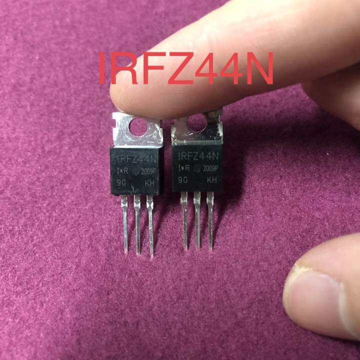 (1ตัว) IRFZ44N Power MOSFET TO-220 มอสเฟต 3 ขา N-Channel MOSFET Transistor IRFZ44 (สินค้าในไทย ...