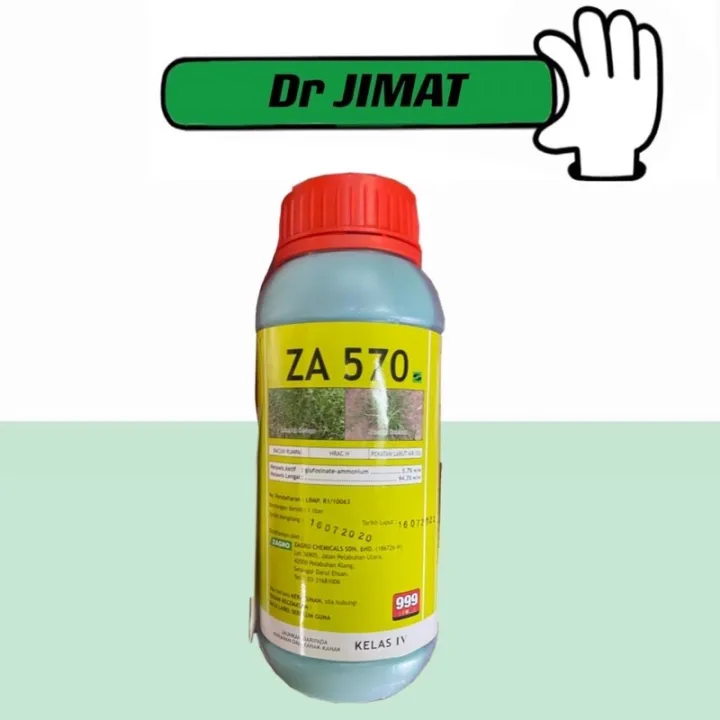 ZA 570 1LITER RACUN RUMPAI RACUN RUMPUT HERBICIDE | Lazada