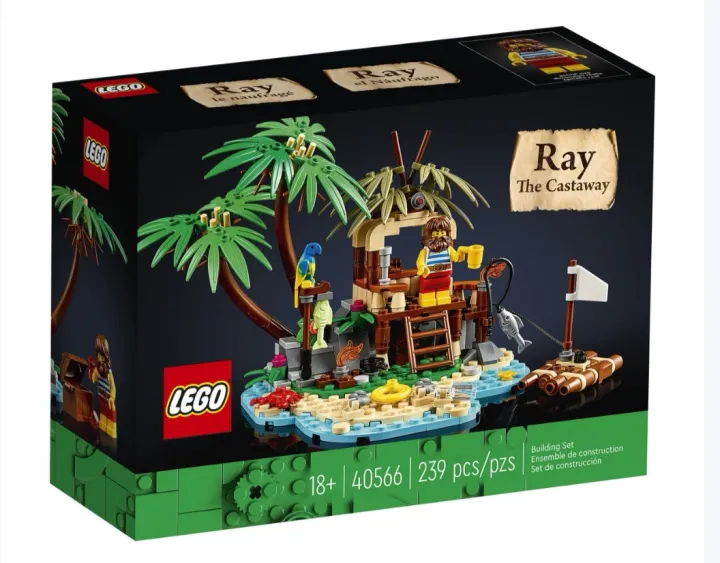 40566 Lego IDEAS RAY THE CASTAWAY | Lazada