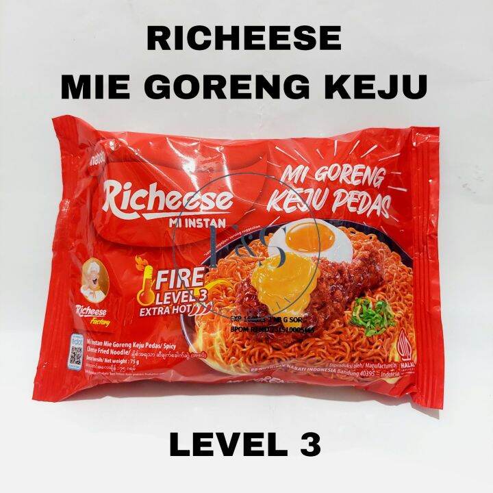 RICHEESE MIE GORENG KEJU LEVEL 3 / MIE GORENG KEJU / RICHEESE MIE ...