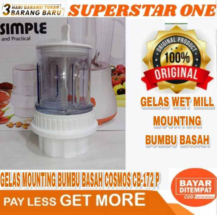 Cosmos CB-172 P Glas wet mill mounting bumbu basah Cosmos CB 172 P Glas ...
