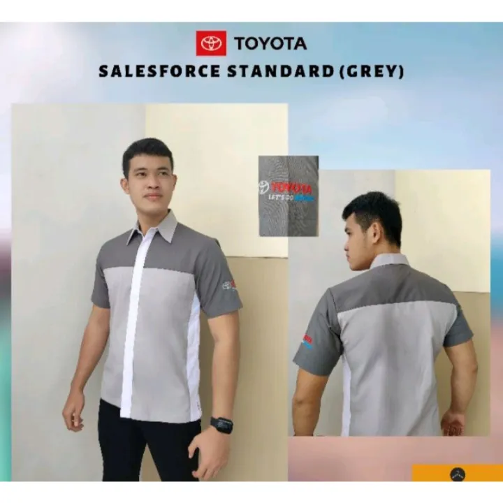 seragam kerja grey toyota | Lazada Indonesia