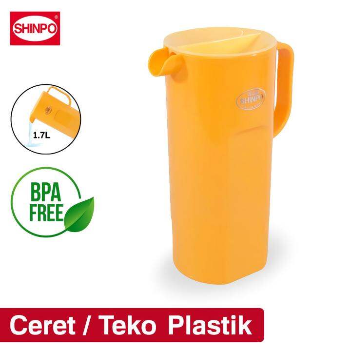 Teko Plastik 1.7 Liter Tempat Air Minum Mineral Eskan Sapporo Plastic ...