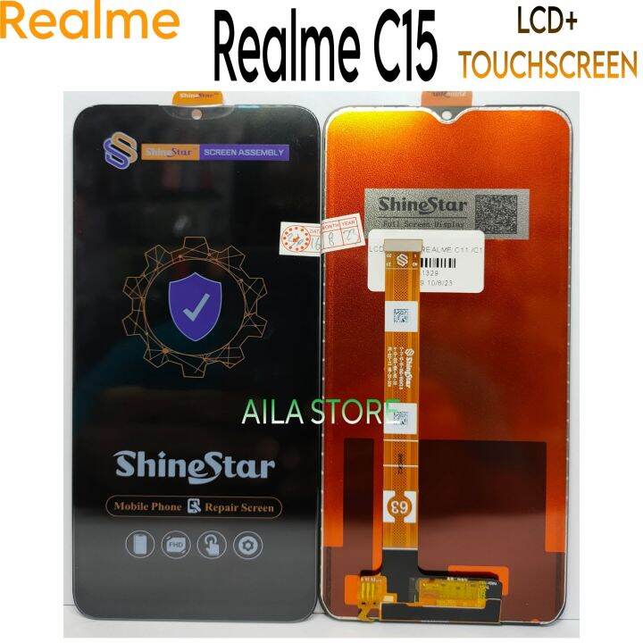 LCD REALME C15 ORIGINAL SHINESTAR FULLSET | Lazada Indonesia