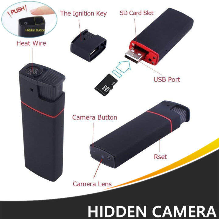 Lighter camera Mini camera FULL HD 1080P Camera mini for photography ...