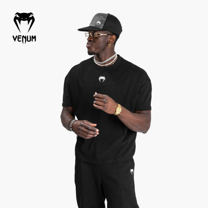 Venum Vento Vortex XL เสื้อยืดคอกลมทรงหลวมแบบใหม่เสื้อยืดผ้าฝ้ายแขนสั้น ...