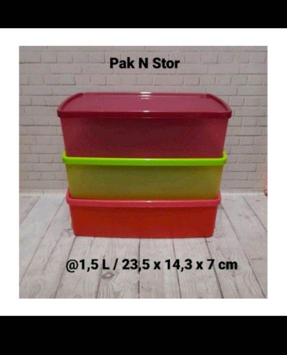 Tupperware Pak N stor 1 pcs | Lazada Indonesia