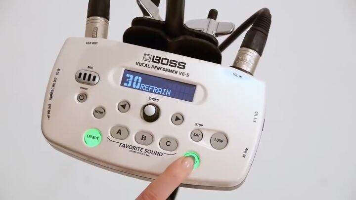 BOSS® VE-5 เอฟเฟคร้อง VOICE PERFORMER สีขาว | Vocal Effects | ของแท้ ...