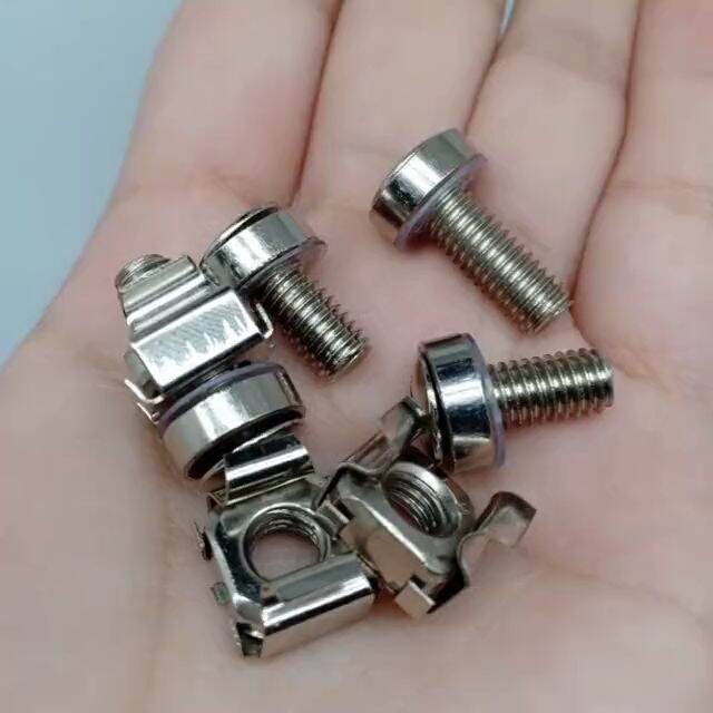 50PCS M6 Baut Dan Mur Hard Case/Mur Baut Hardcase/Mur Baut Lis Besi ...