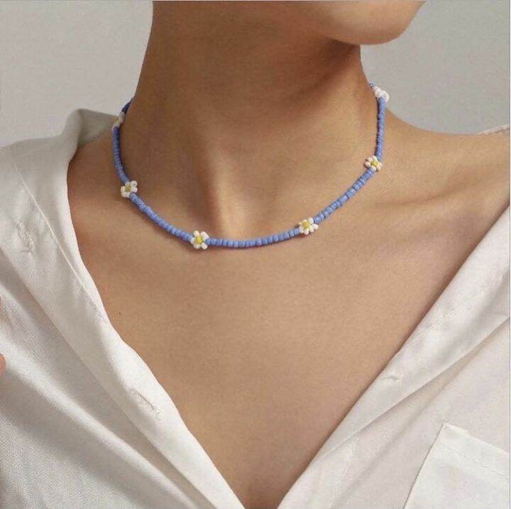 Flower chocker necklace | Lazada PH