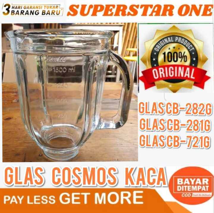 Cosmos Gelas Kaca Blender CB-282 G Cosmos CB 282 G Gelas Kaca Blender | Lazada Indonesia