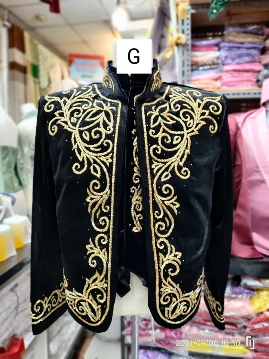 Beskap Adat Jawa/Sunda Pengantin Pria Bahan Bludru | Lazada Indonesia