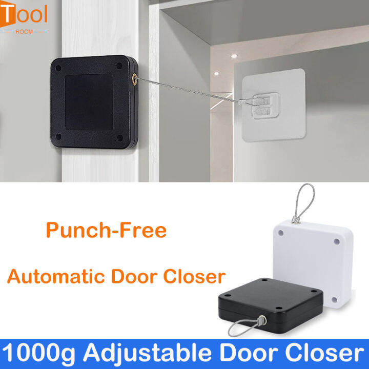 1000g Door Closer Punch-Free Automatic Door Closers For Drawers ...