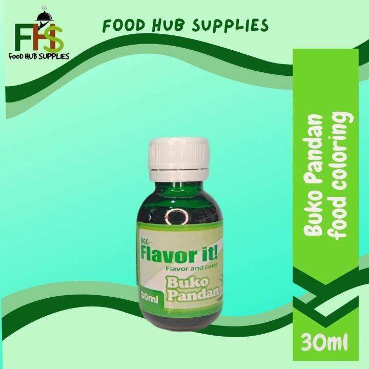 buco Pandan food color 30ml | Lazada PH