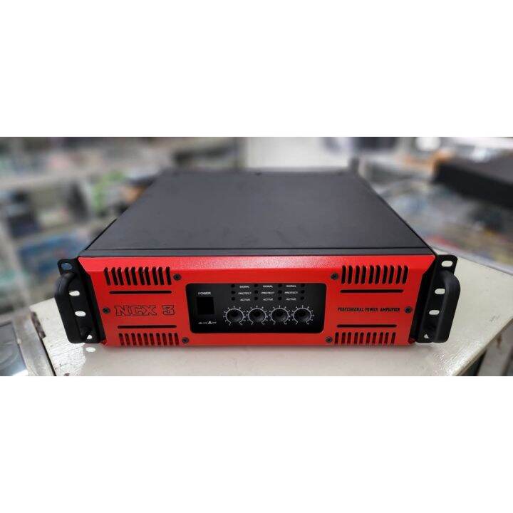 Bok power amplifier NCX3 4 chanel 3U box power tipe ncx3 4ch bahan besi ...