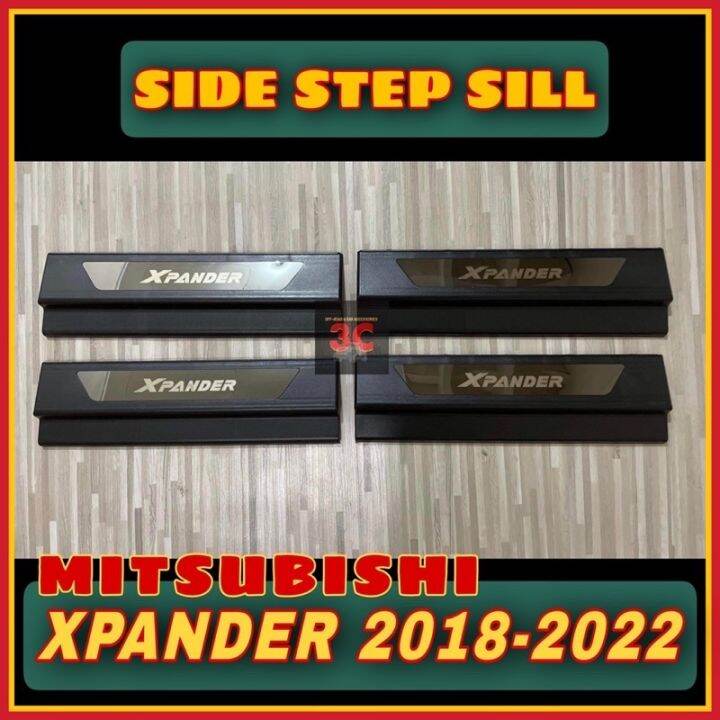 MITSUBISHI XPANDER 2018-2023 SIDE STEP SILL (xpander accessories ...