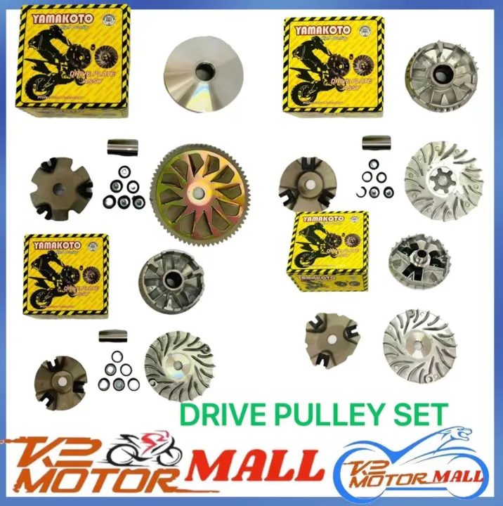 Drive Pulley Set Yamakoto For mio sporty Beat carb Mio125/MX125 Mio i ...