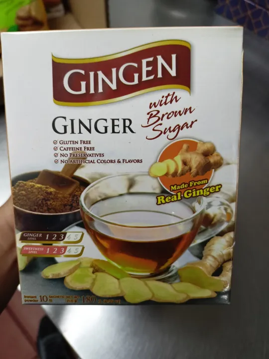 Gingen Ginger with Brown Sugar 2/10sachet | Lazada PH