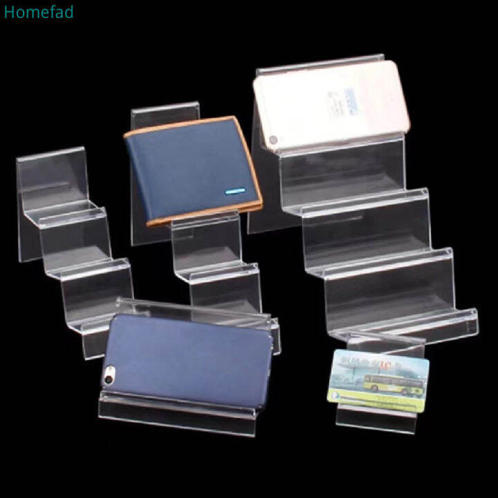 Acrylic transparent plastic wallet display stand/wallet stand/Mask ...