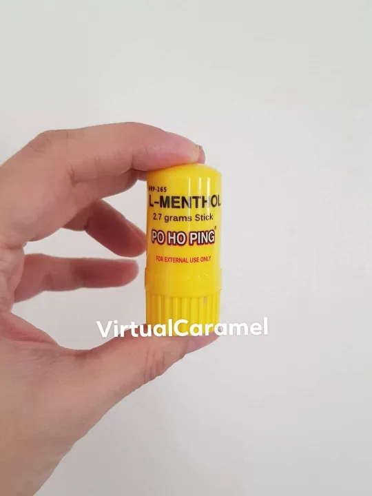 ORIGINAL Po Ho Ping Menthol Stick - SMALL 2.7g | Lazada PH