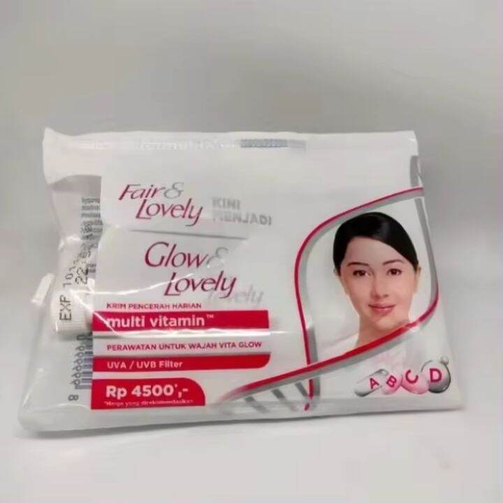 Glow and lovely Fair and lovely cream sachet | Lazada Indonesia
