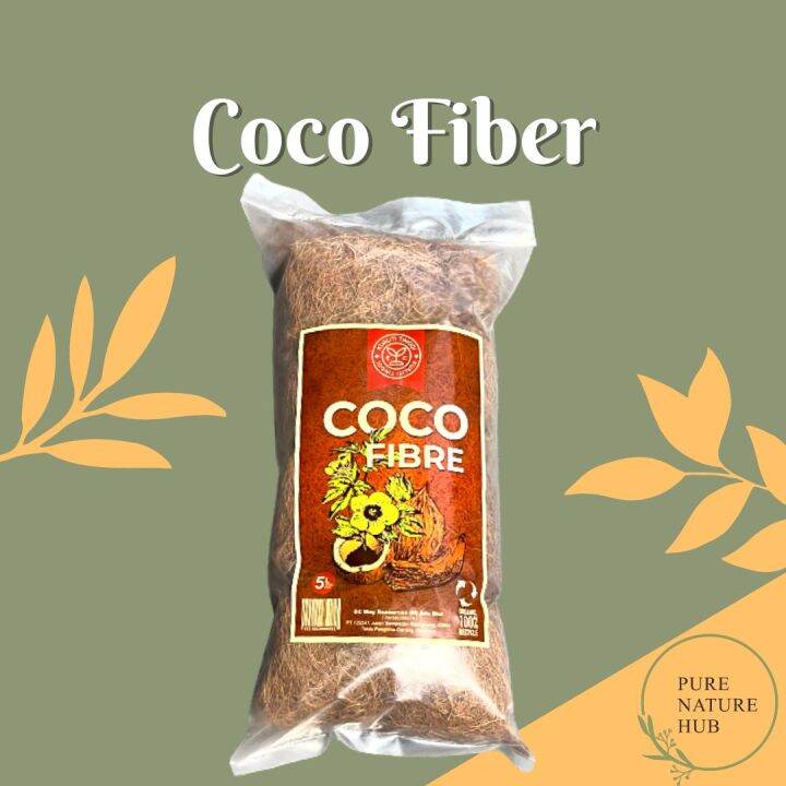 Coco Fiber 5L Cocofibre Sabut Kelapa Gardening Medium Compost Soil ...