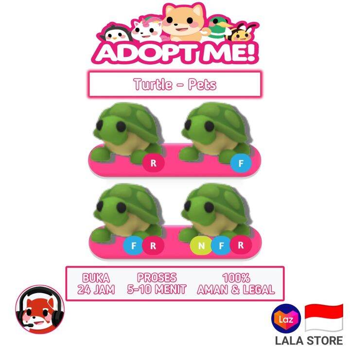 Adopt Me - Turtle - Roblox | Lazada Indonesia