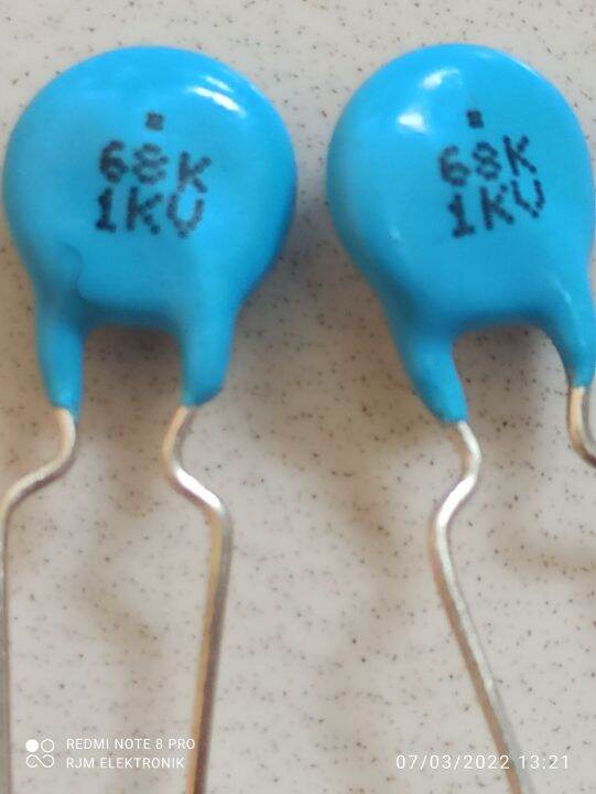 10 pcs kapasitor 68k 1kv original | Lazada Indonesia