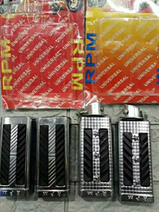 step karet dobel besi depan belakang motor Bebek Honda yamaha suzuki ...