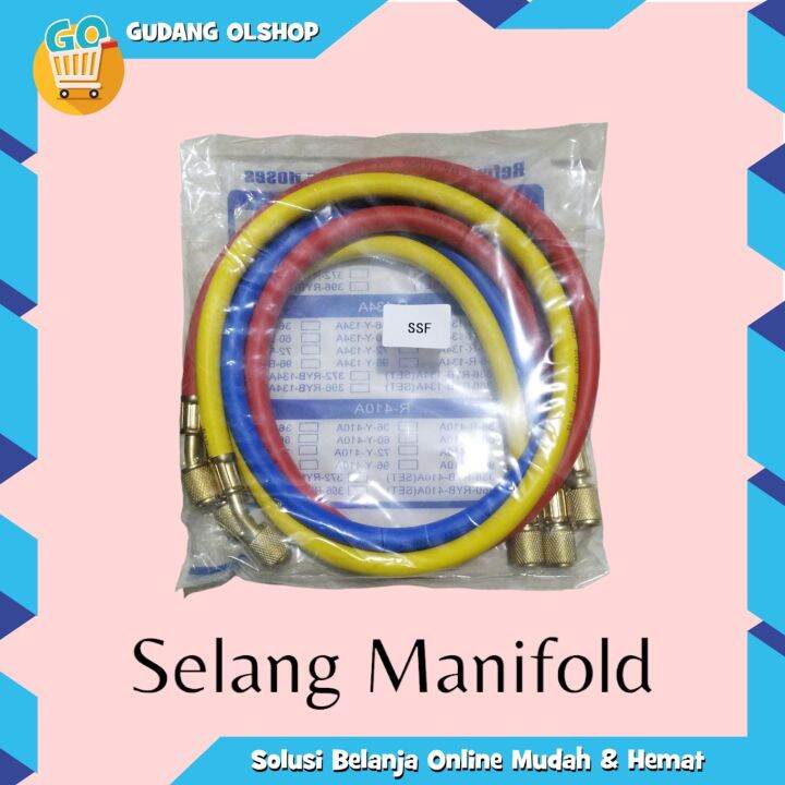 SELANG MANIFOLD R22 1 SET | Lazada Indonesia
