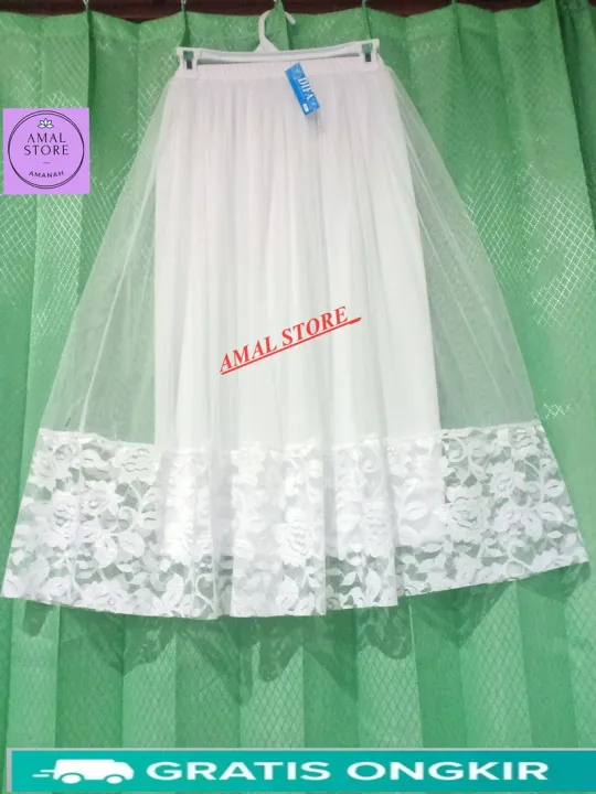 ROK TUTU RENDA CANTIK ANAK USIA 1 , 2 TAHUN PANJANG 40 CM | Lazada ...