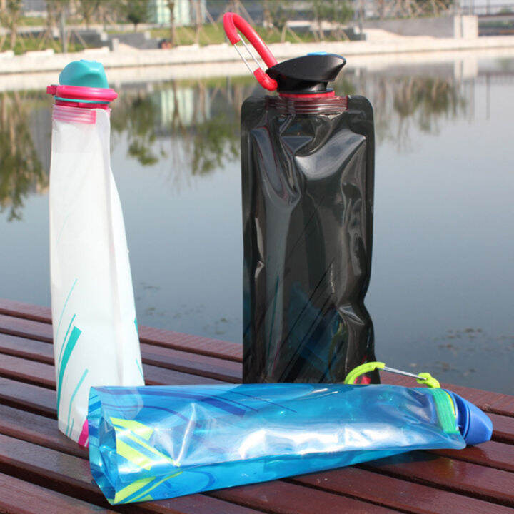 700Ml Botol Air Minum Lipat Portable Vapur Bpa Free Botol Air Olahraga ...