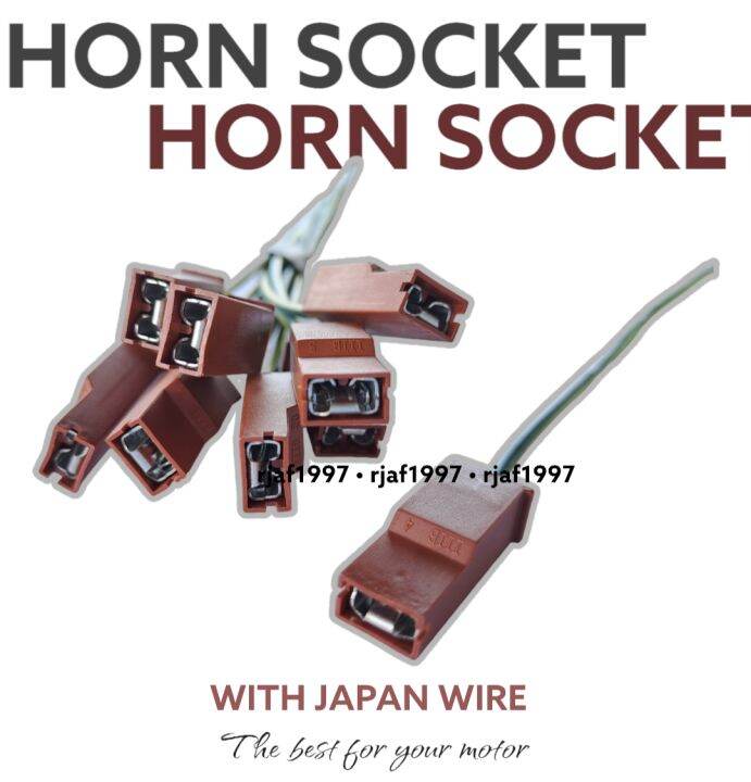 [1 PC] HORN SOCKET WITH HEAVY DUTY WIRE | Lazada PH