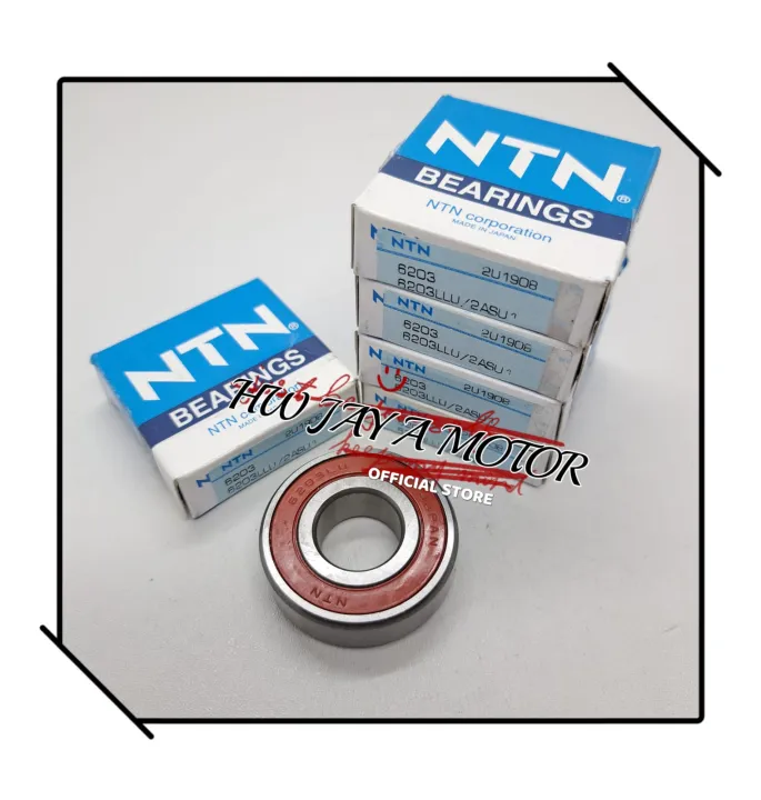BALL BEARING 6202LLU 6202 2RS NTN ORIGINAL | Lazada Indonesia