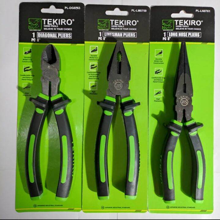 Tang Set Tekiro 8 inch 3 pcs | Lazada Indonesia