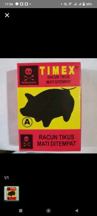 racun tikus timex mati kering 1 pak isi 10 pcs | Lazada Indonesia