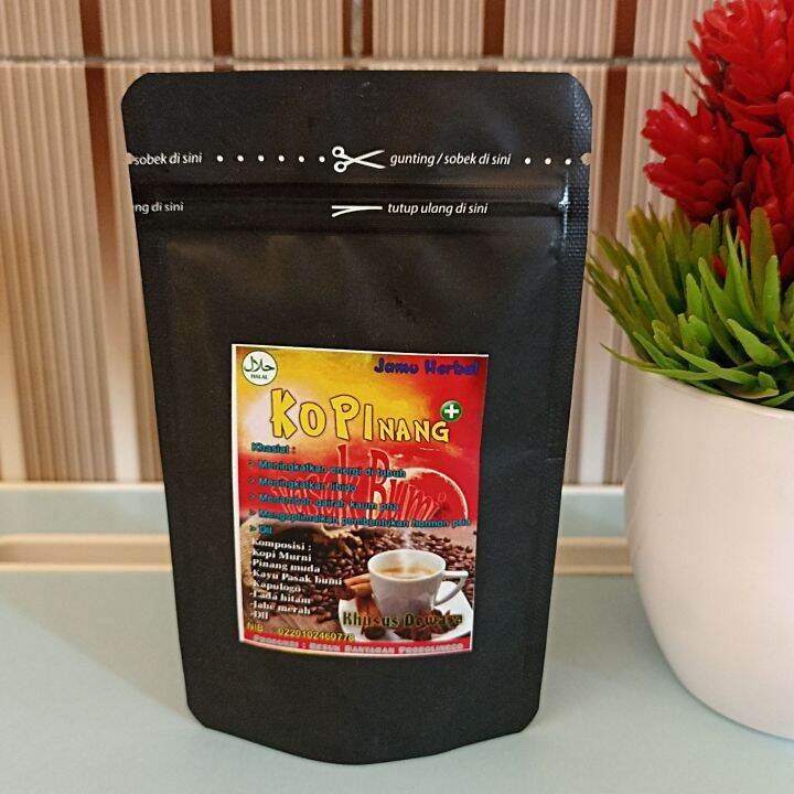 KOPI PINANG MUDA KOPINANG KOPI LANANG OBAT KUAT & TAHAN LAMA (1 Pouch ...