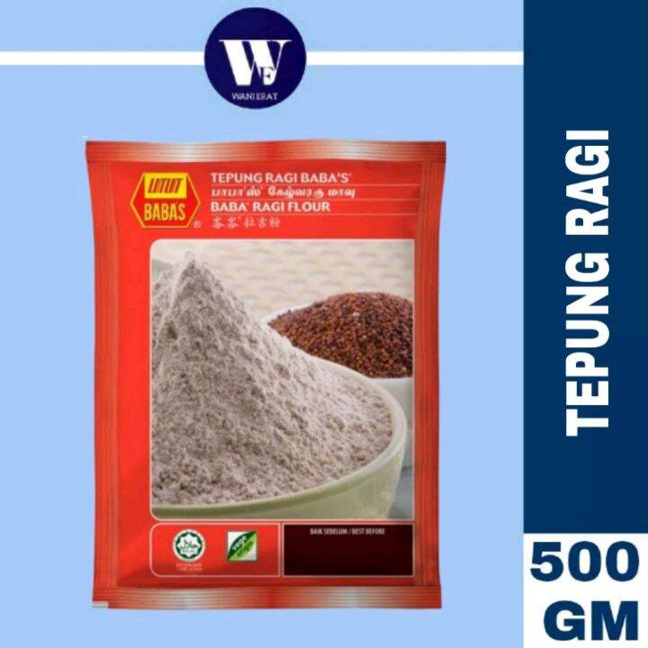 [500GM] TEPUNG RAGI BABA'S | RAGI FLOUR | Lazada