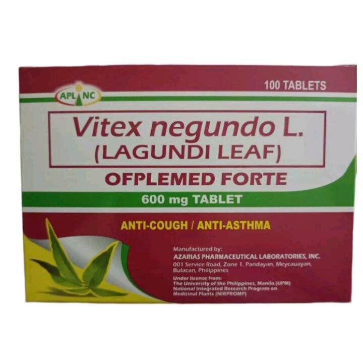 LAGUNDI LEAF ( Vitex negundo L. ) OFPLEMED | Lazada PH