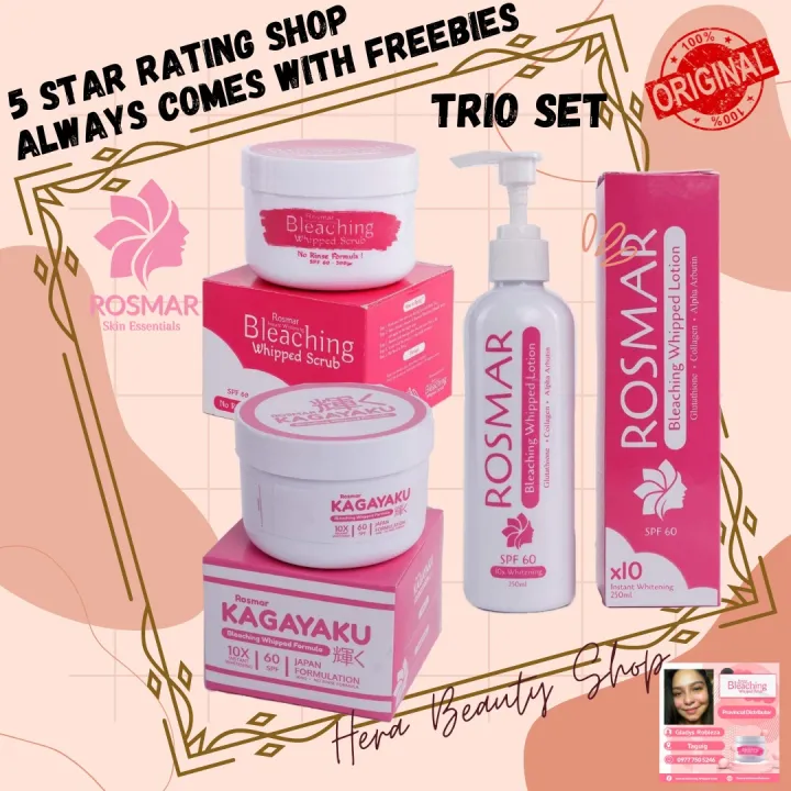 Rosmar Trio Set 10x Whitening | Lazada PH