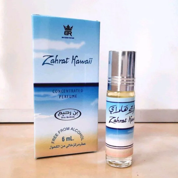 ZAHRAT HAWAI Parfum Roll On Kemasan 6ml Non Alkohol | Lazada Indonesia